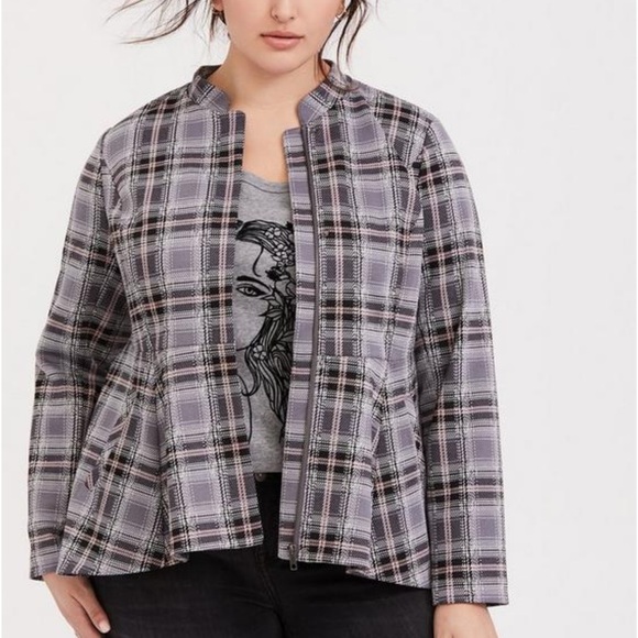 torrid | Jackets & Coats | Torrid Ponte Fit And Flare Jacket | Poshmark